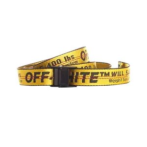 Off-White Classic Mini Industrial Belt - Yellow