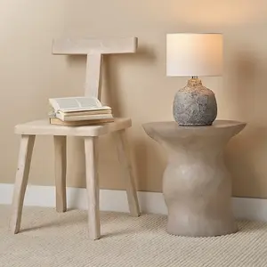JAMIE YOUNG CO. Sculpt Side Table Off-white