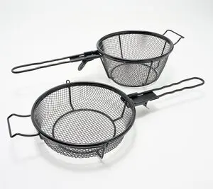 HENNING LEE 8' Nonstick Grill Shaker Basket - One-color