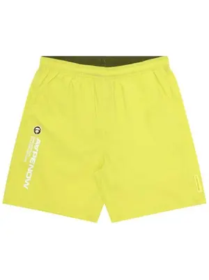 AAPE BY *A BATHING APE® Logo-print Elasticated Shorts