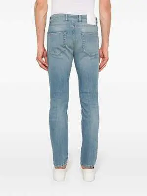 PT TORINO Stonewashed Slim-cut Jeans - Blue