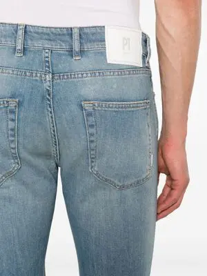 PT TORINO Stonewashed Slim-cut Jeans - Blue