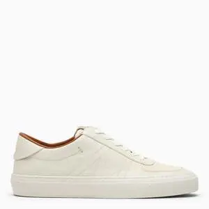 Moncler Monclub White Leather Trainer