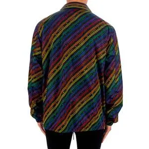 Givenchy Rainbow Chain Nylon Jacket