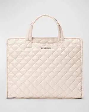 Mz Wallace MZ WALLACE Quilted Box Tote - Light Pink