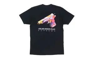 Supreme Mendini Gun Tee Shirt - Black