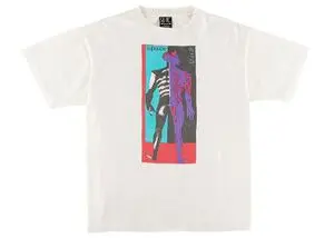 SAINT MXXXXXX Space God Tee Shirt - Vintage White