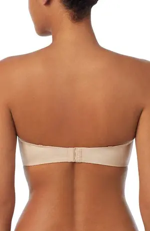 Dkny Smooth Strapless Underwire Push-up Bra - Cashmere