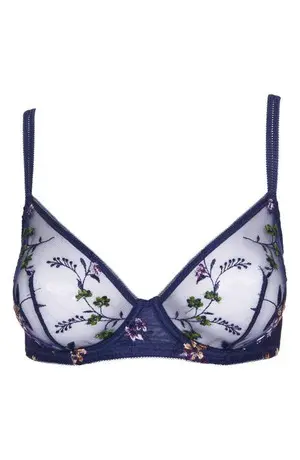 HUIT Insouciante Embroidered Underwire Bra