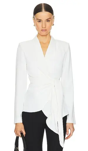 Amanda Uprichard Notched Lapel Blazers For Women
