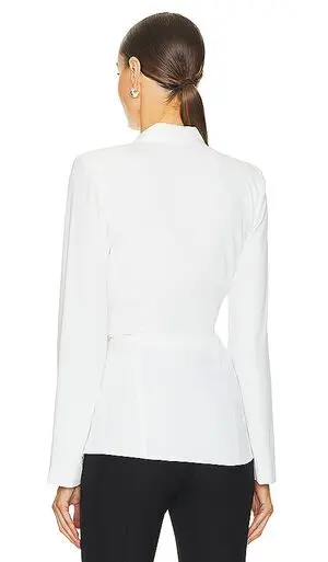 Amanda Uprichard Vera Blazer - Ivory
