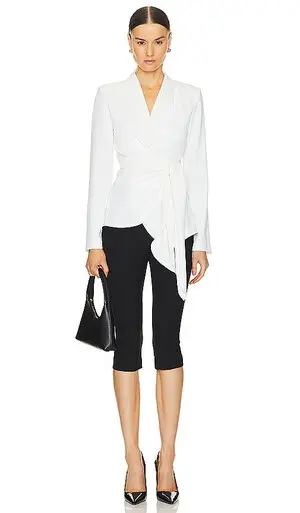 Amanda Uprichard Vera Blazer - Ivory