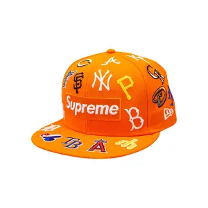 Supreme Supreme X MLB X New Era Cap Orange