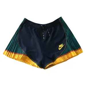 Nike X Sacai Pleated Tempo Shorts - Blue | Editorialist