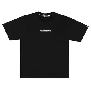 A BATHING APE Giant Ape Head Relaxed Fit Tee - Black