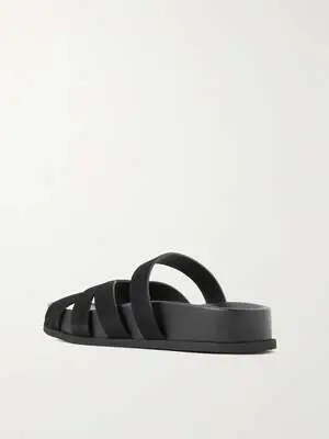 NEOUS Ibor Suede Slides - Black