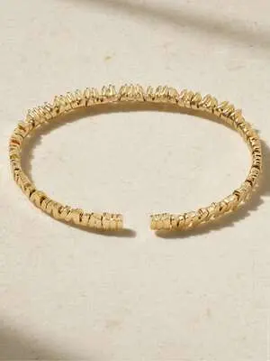 SUZANNE KALAN 18-karat Diamond Cuff - Gold