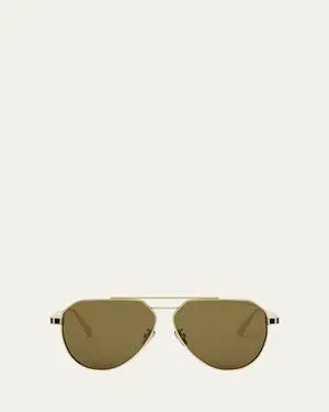 BVLGARI Octo Pilot Sunglasses - Gold