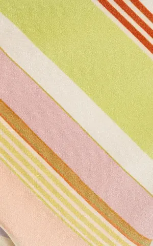 Zimmermann Halliday Striped Triangle Bikini Set