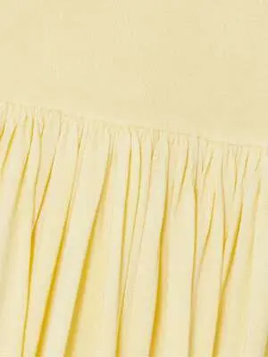 Zimmermann Harmony Metallic-knit Maxi Dress
