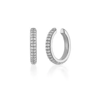 Stephanie Gottlieb Double Row Pave Ear Cuff