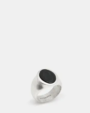ALLSAINTS Saint Sterling Silver Signet Ring