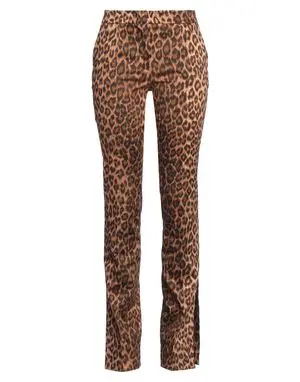 Blumarine Leopard-print Flared Leg Trousers