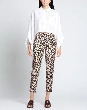 Pinko Pants In Light Cotton And Elastane
