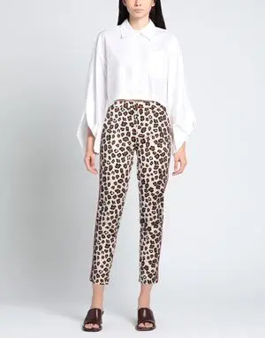 Pinko Pants In Light Cotton And Elastane