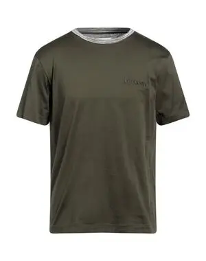 Missoni Man T-shirt White Size S Cotton Green