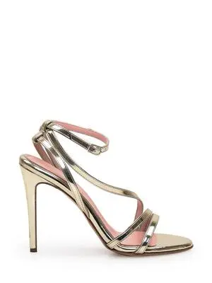 ANNA F. Leather Sandalwood - Silver