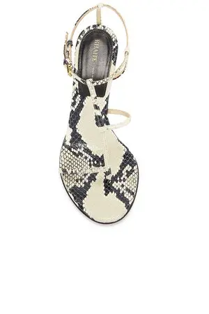 Khaite Jones T-strap Heel Sandal