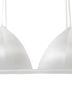 Fleur Du Mal Molded Luxe Triangle Bra