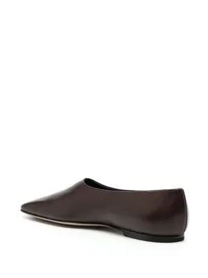 NEOUS Atlas Leather Pumps - Brown