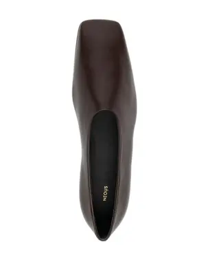 NEOUS Atlas Leather Pumps - Brown