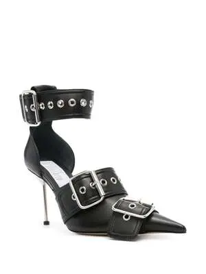 Giuseppe Di Morabito 100mm Decorative-buckle Pumps