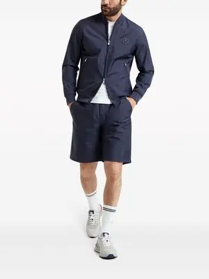 Brunello Cucinelli Logo-appliqué Striped Shorts