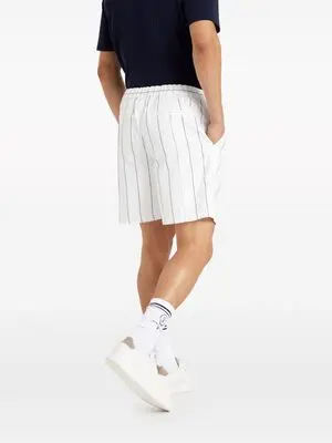 Brunello Cucinelli Logo-appliqué Striped Shorts