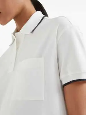 Brunello Cucinelli Stripe-tipping Cotton Minidress