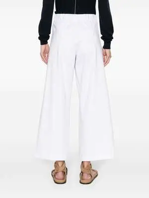 Brunello Cucinelli Pleated Cropped Trousers