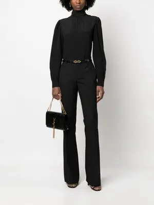 Saint Laurent High-waist Flared Trousers