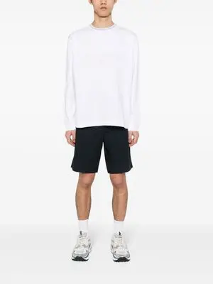 Stone Island Cotton Long Sleeve Sweatshirt