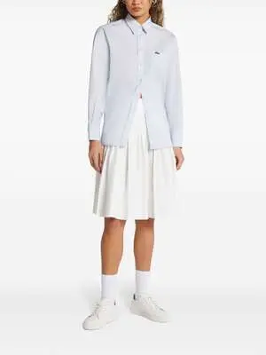 Lacoste Logo-appliqué Cotton Shirt