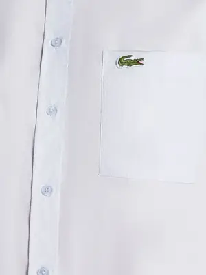Lacoste Logo-appliqué Cotton Shirt