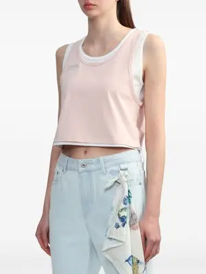 MUSIUM DIV. Layered Tank Top - Pink