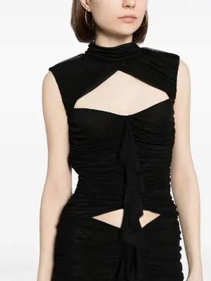 DE LA VALI Tiramisu Ruched Top