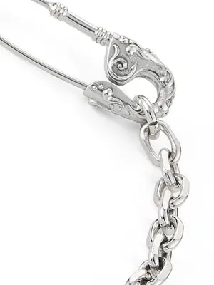 Emanuele Bicocchi Crest Pin Bracelet - Silver