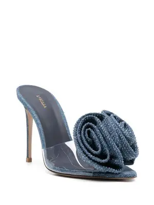 LE SILLA 110mm Denim Sandals