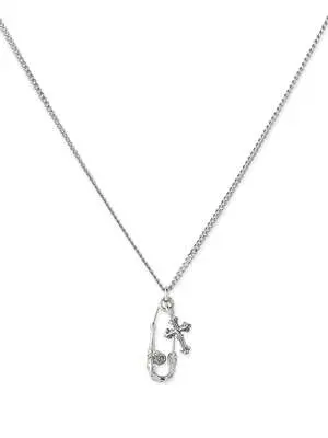Emanuele Bicocchi Sterling Pendant Necklace - Silver