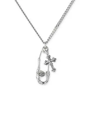 Emanuele Bicocchi Sterling Pendant Necklace
